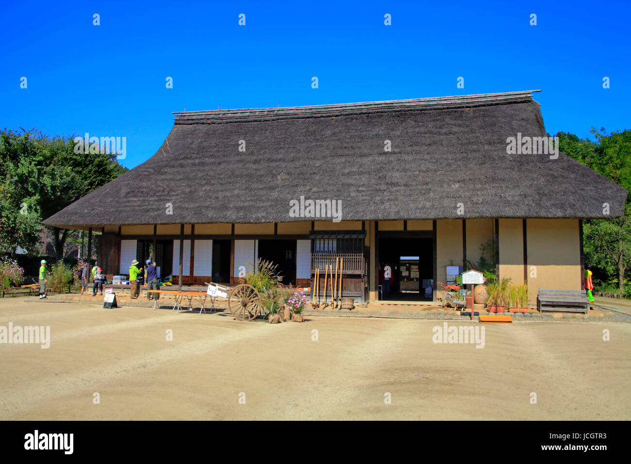 Japanese thatched farmhouse hi-res stock photography and images - Alamy