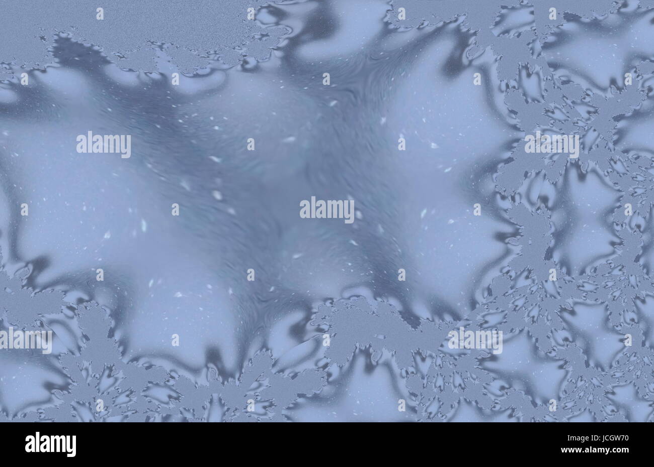 Ice abstraction. Fractal Stock Photo - Alamy