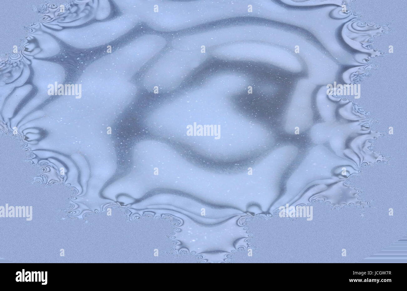 Ice abstraction. Fractal Stock Photo - Alamy