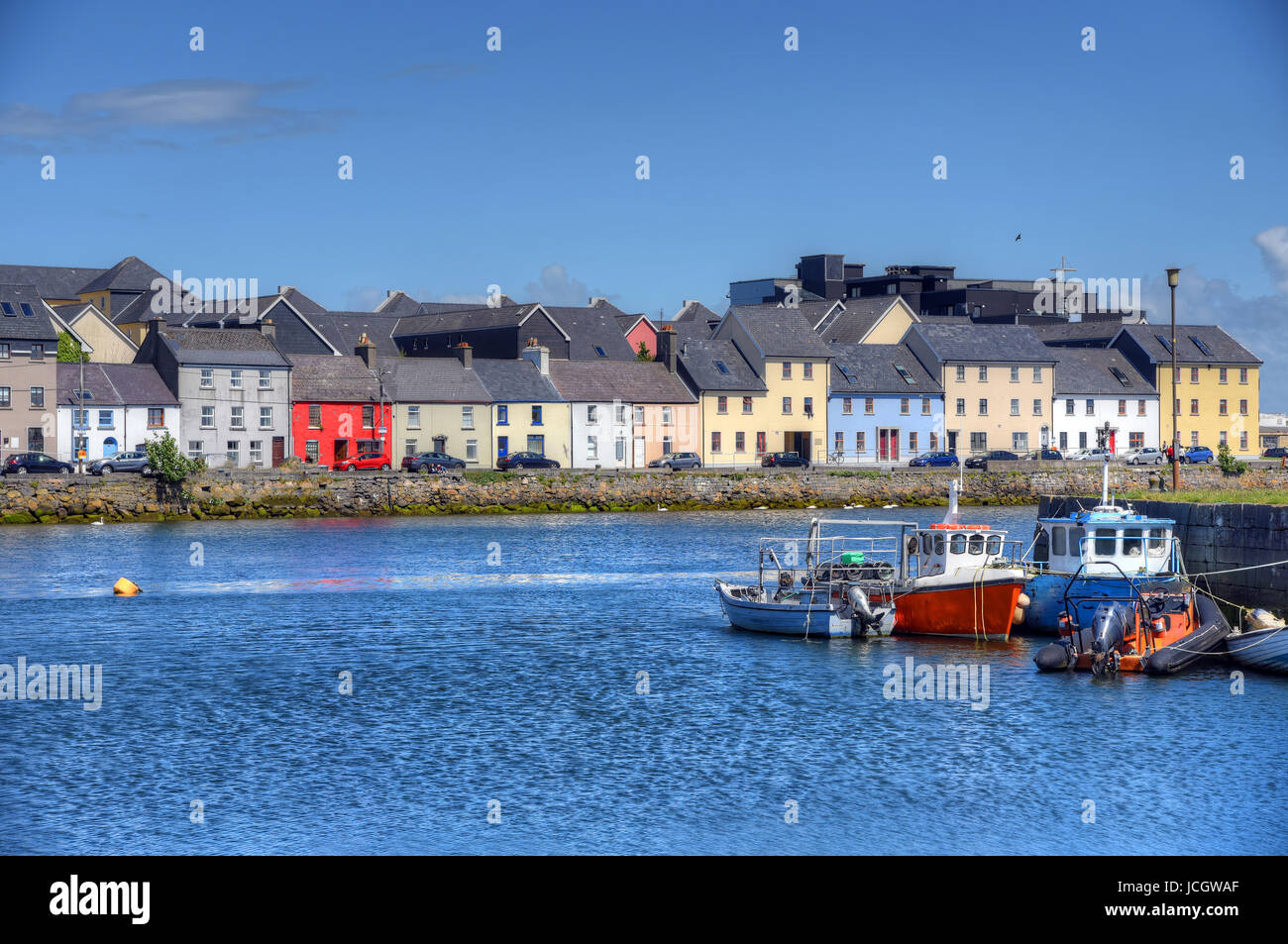 The Claddagh Galway in Galway, Ireland Stock Photo - Alamy