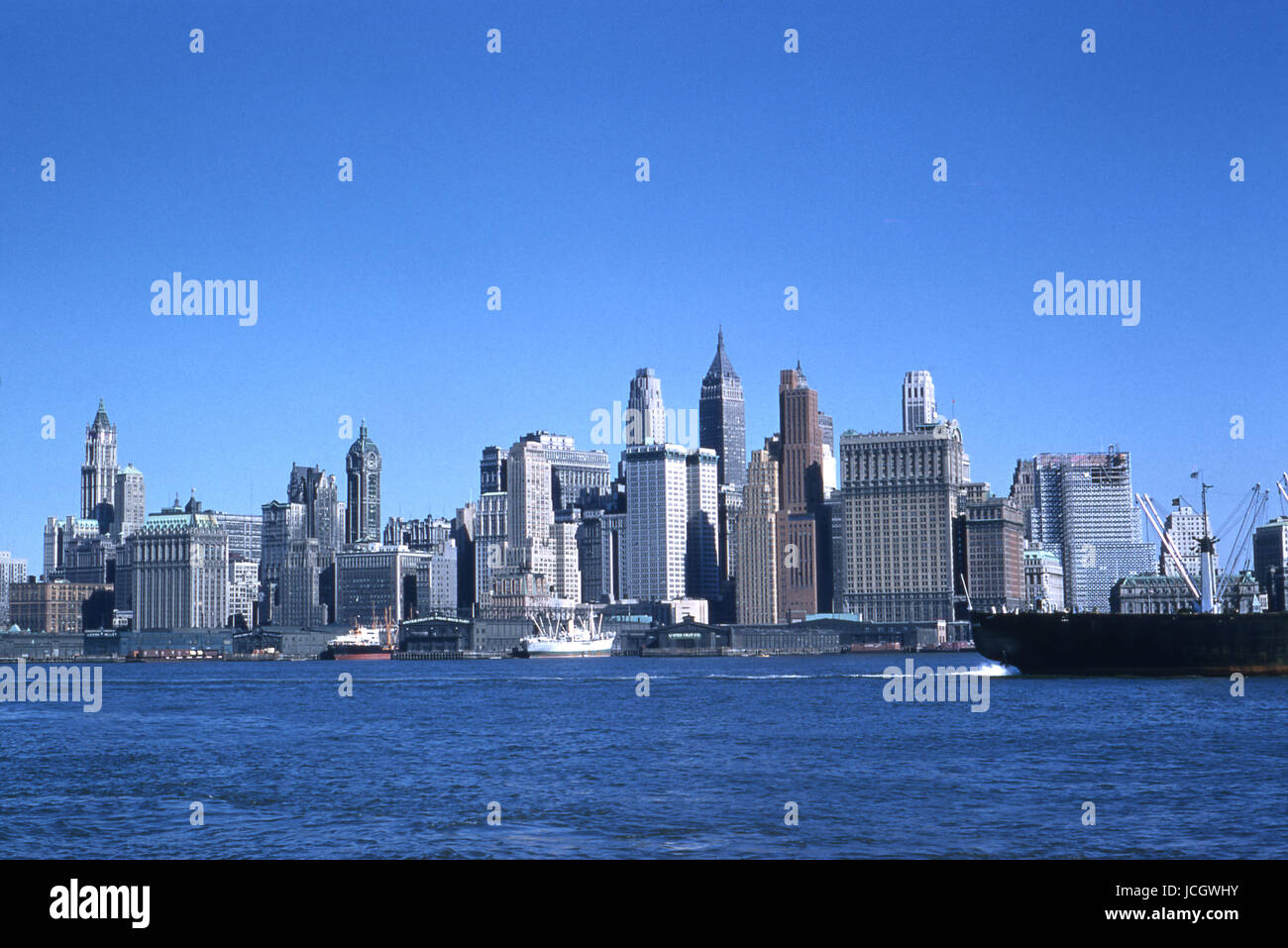 1950s 1960s downtown manhattan hi-res stock photography and images - Alamy
