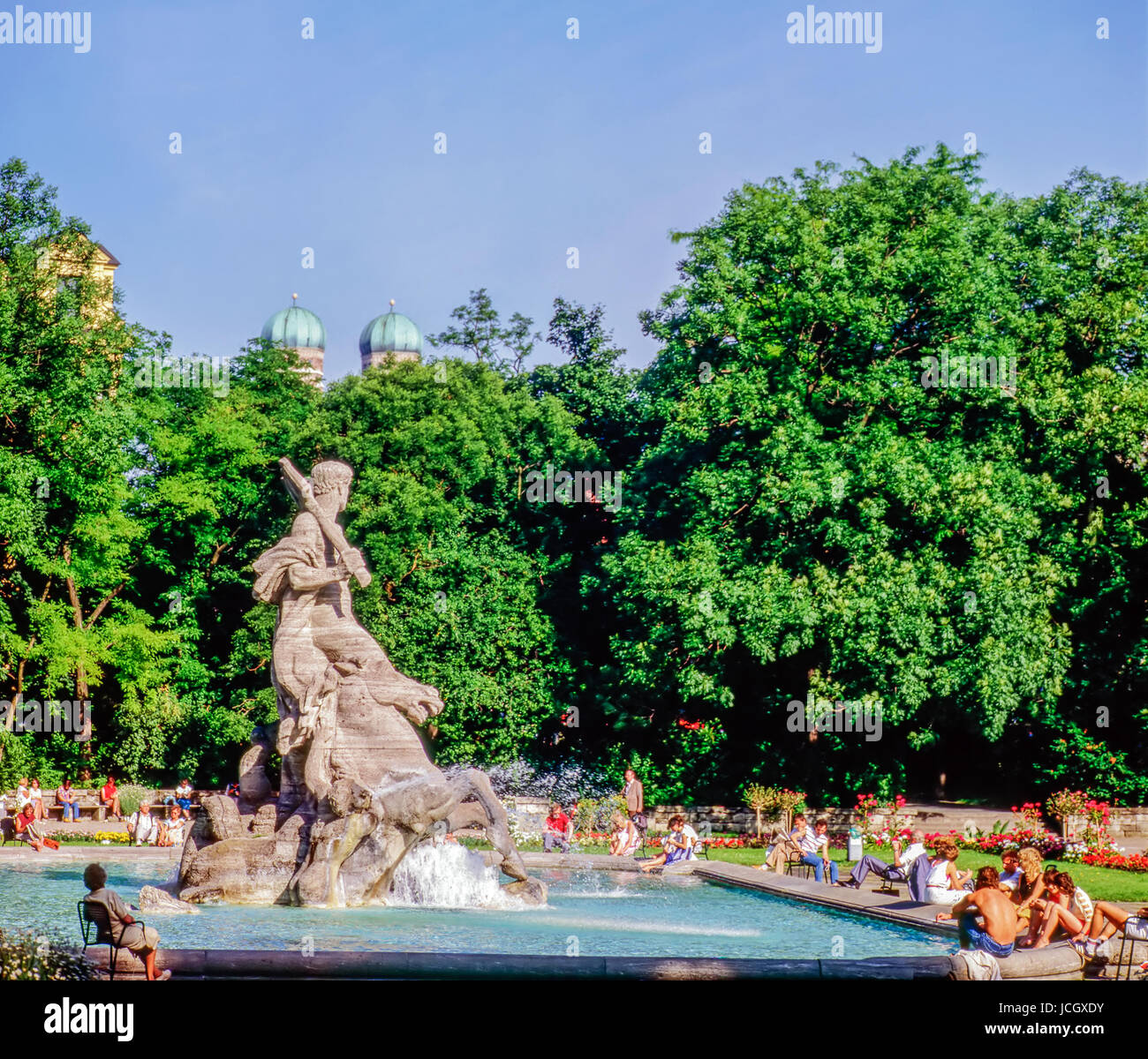 Park in Munich, Germany Stock Photo - Alamy
