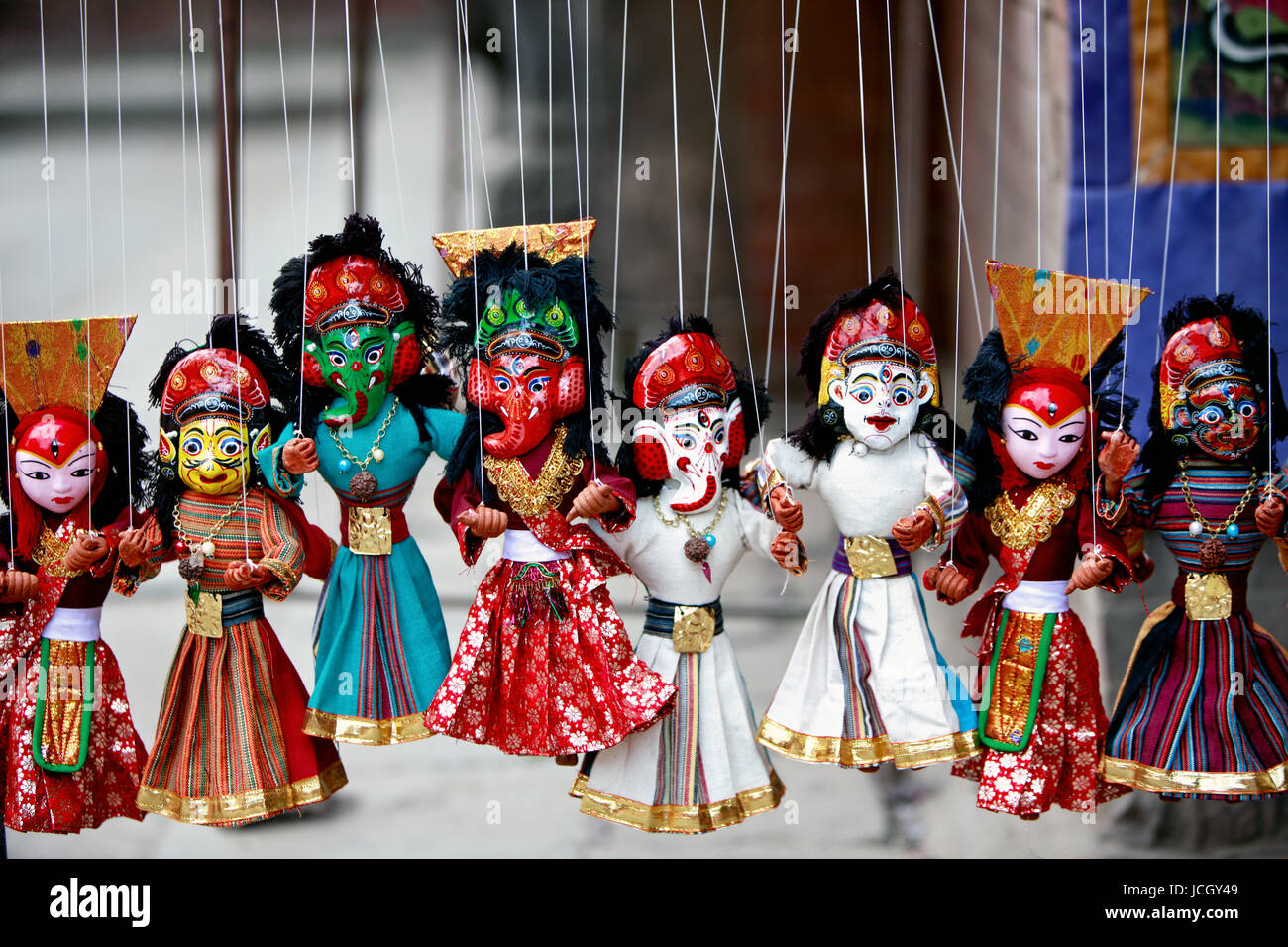 Nepal puppets hi-res stock photography and images - Alamy