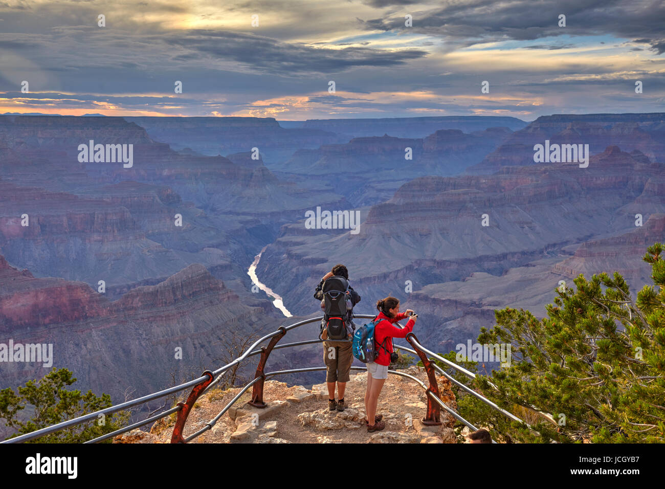South rim observation point hi-res stock photography and images - Alamy