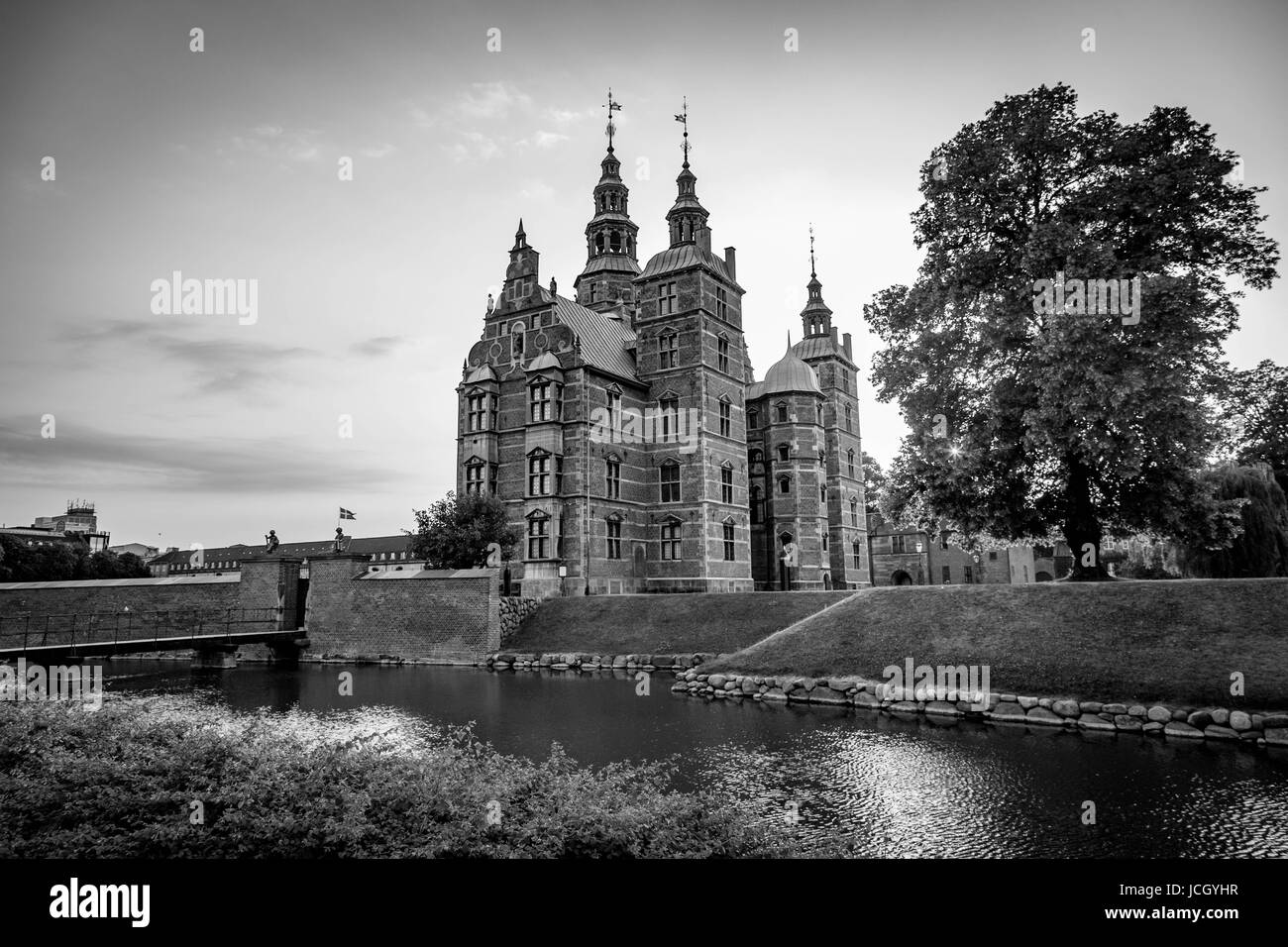 Dutch renaissance architecture Black and White Stock Photos & Images ...