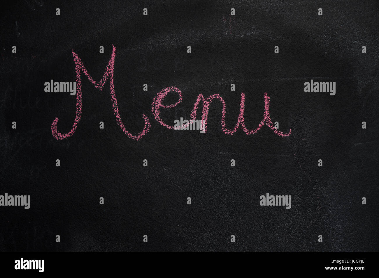 Hand drawn cafe menu board hi-res stock photography and images - Alamy