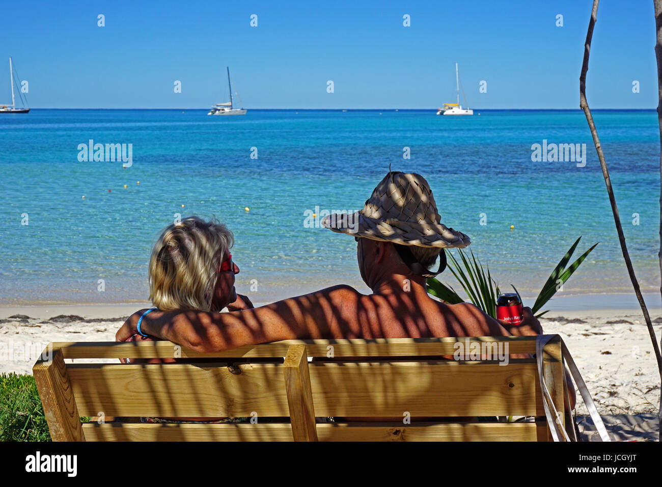 Green Island Romance Stock Photo - Alamy