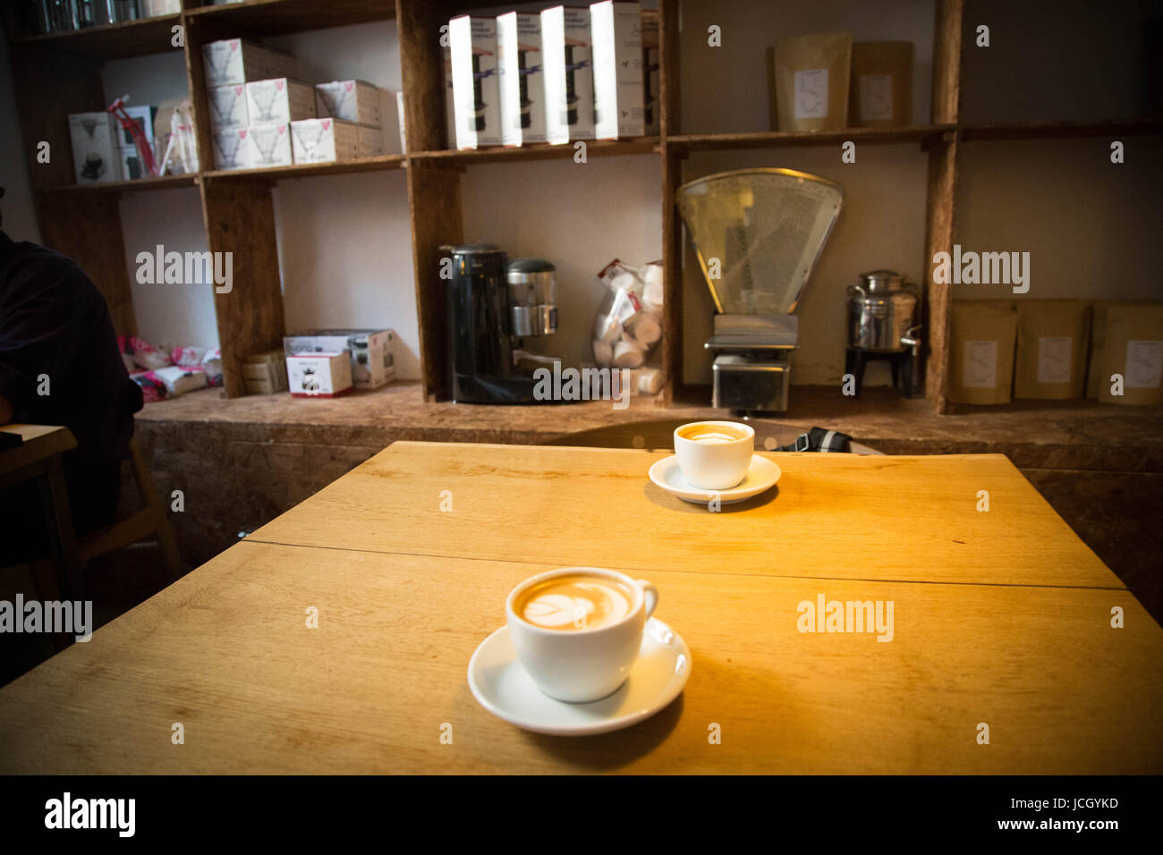 Coffee for Two Stock Photo - Alamy