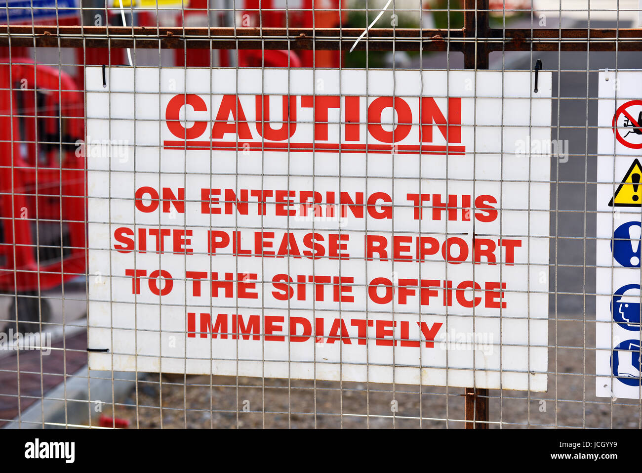 Caution please hi-res stock photography and images - Alamy
