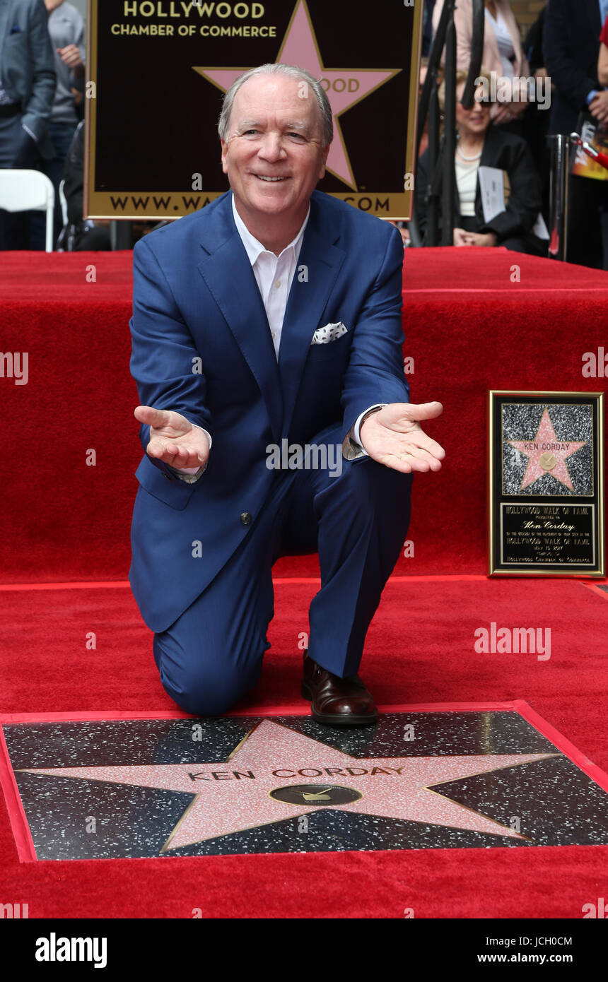 Television Producer Ken Corday Honored With Star On The Hollywood Walk ...