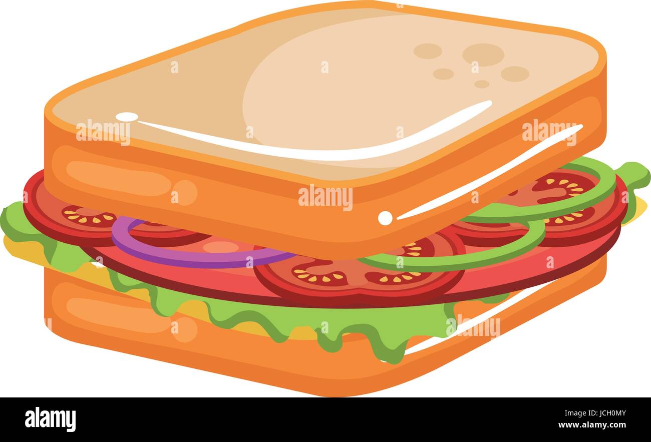 Sandwish Stock Vector Images - Alamy