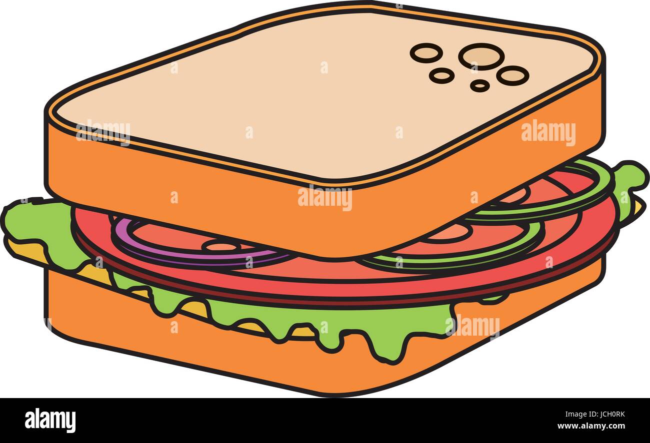 Sandwish Stock Vector Images - Alamy