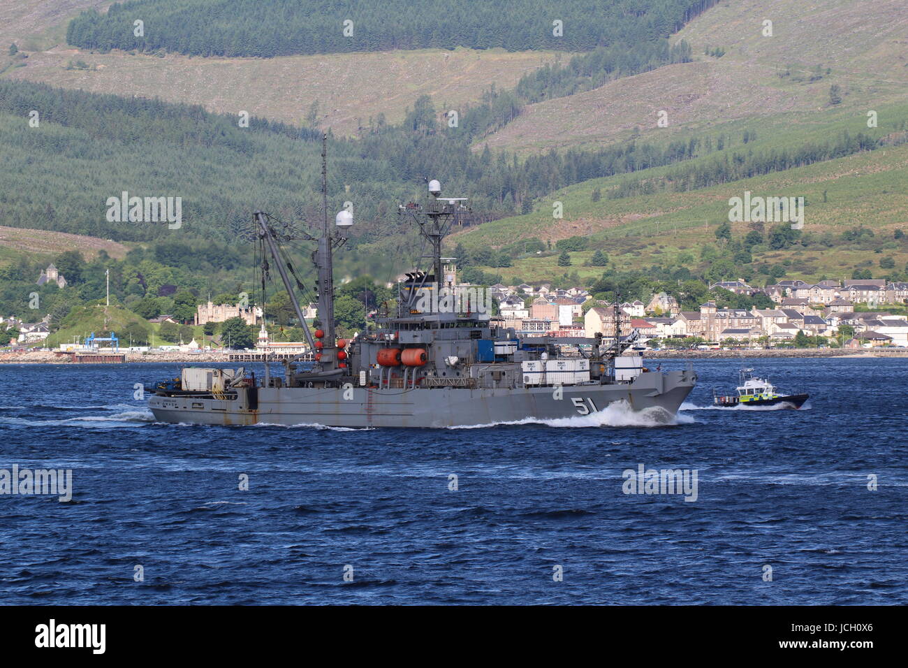 USNS Grasp (T-ARS-51), a Safeguard-class salvage vessel of the US Navy ...