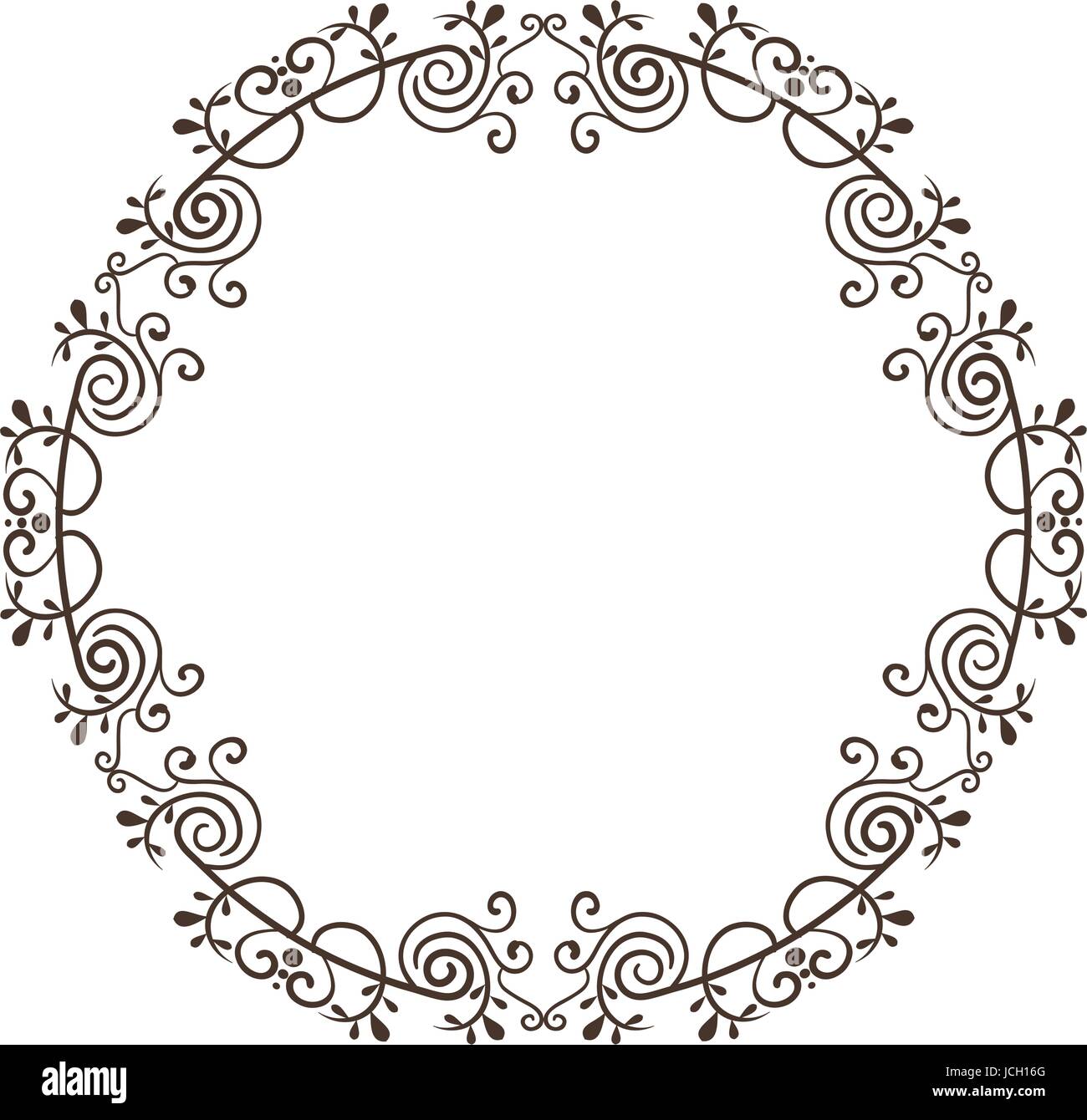 Elegant Victorian style frame Stock Vector Image & Art - Alamy
