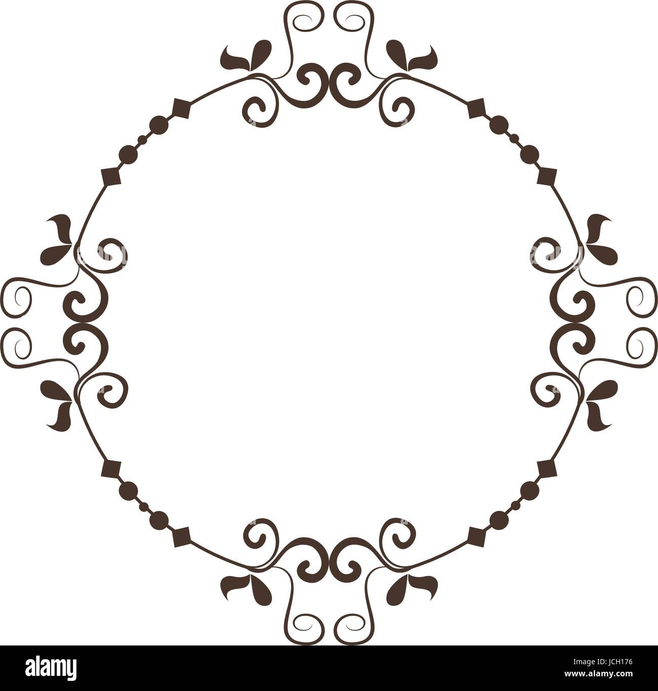 Elegant Victorian style frame Stock Vector Image & Art - Alamy