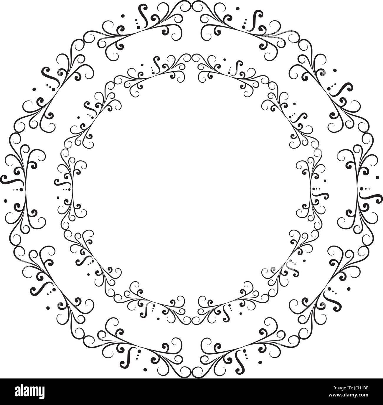 Elegant Victorian style frame Stock Vector Image & Art - Alamy
