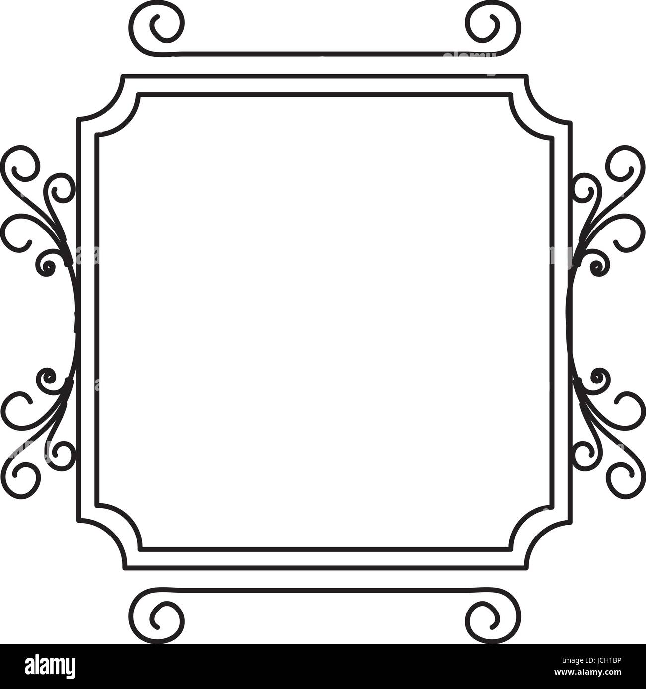Elegant Victorian style frame Stock Vector Image & Art - Alamy