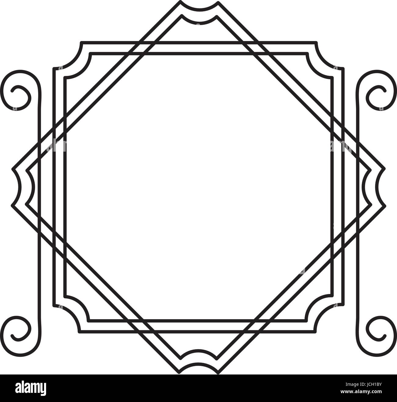 Elegant Victorian style frame Stock Vector Image & Art - Alamy