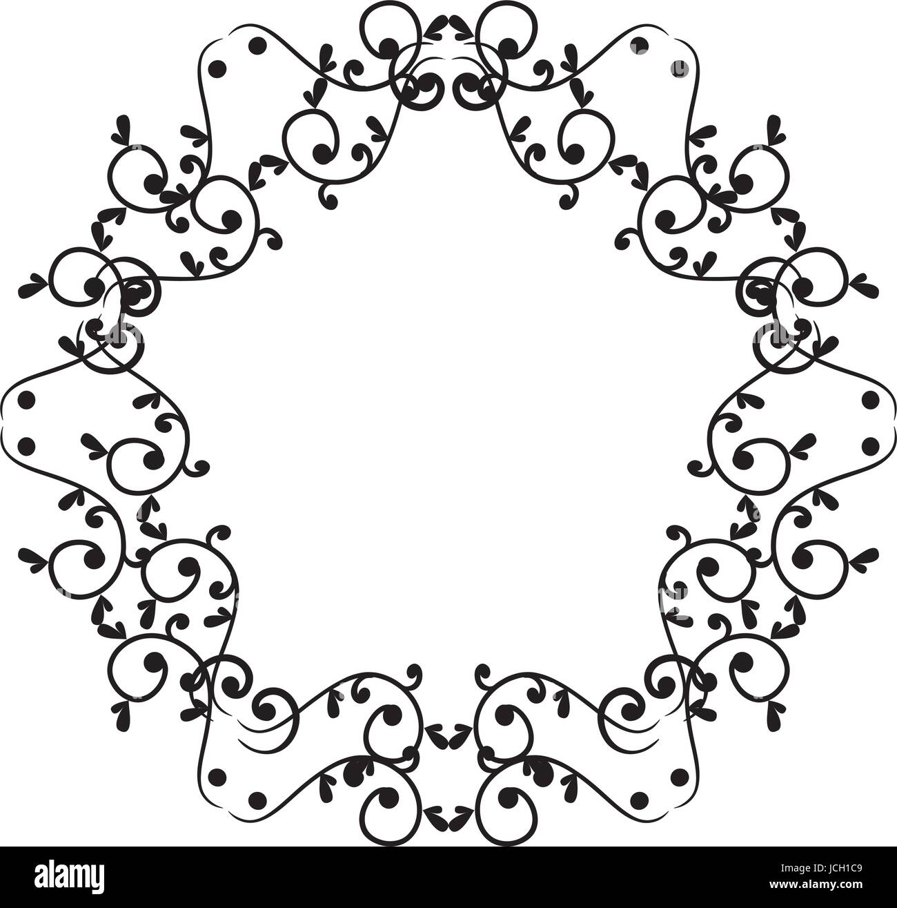 Elegant Victorian style frame Stock Vector Image & Art - Alamy