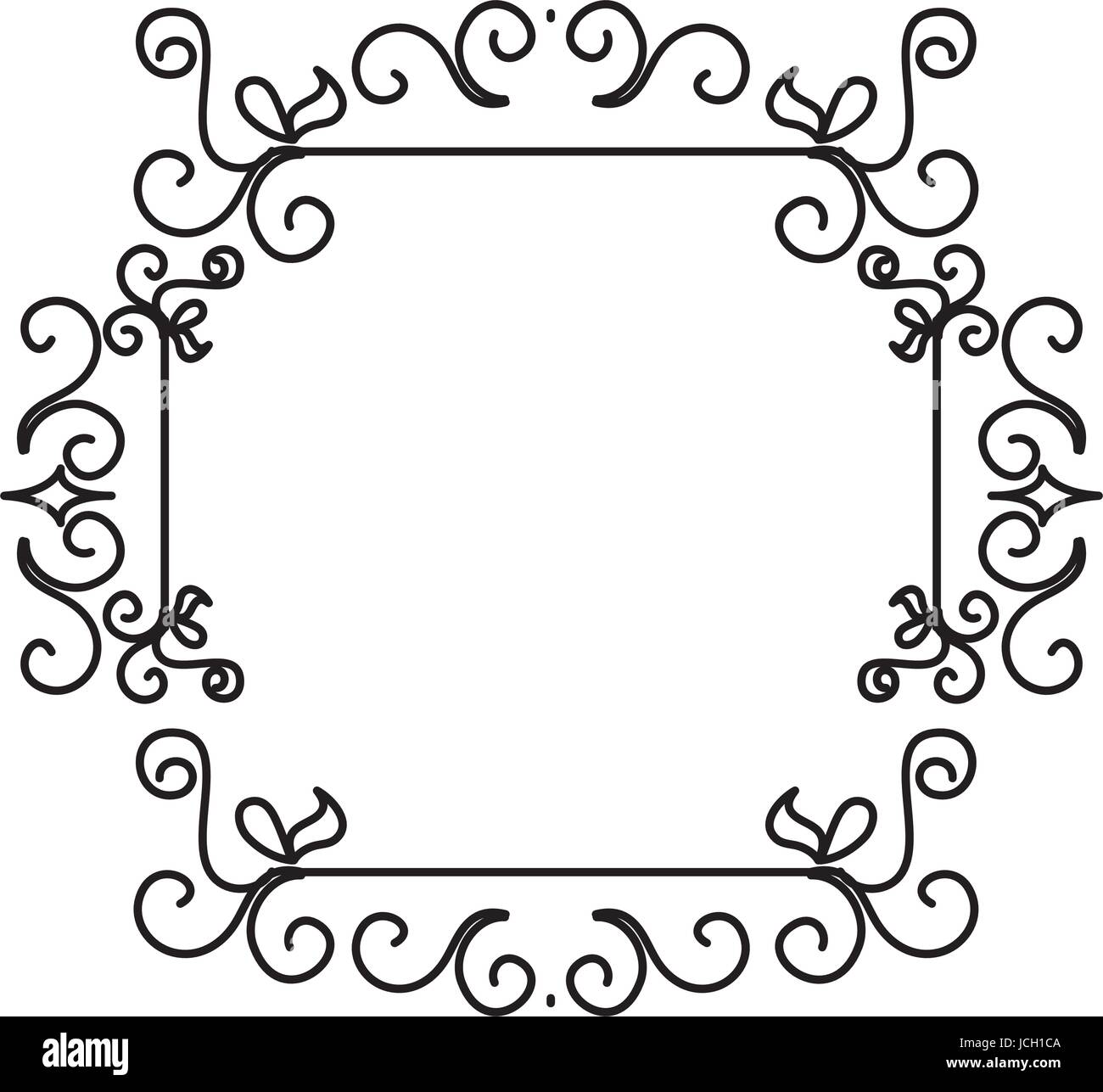 Elegant Victorian style frame Stock Vector Image & Art - Alamy