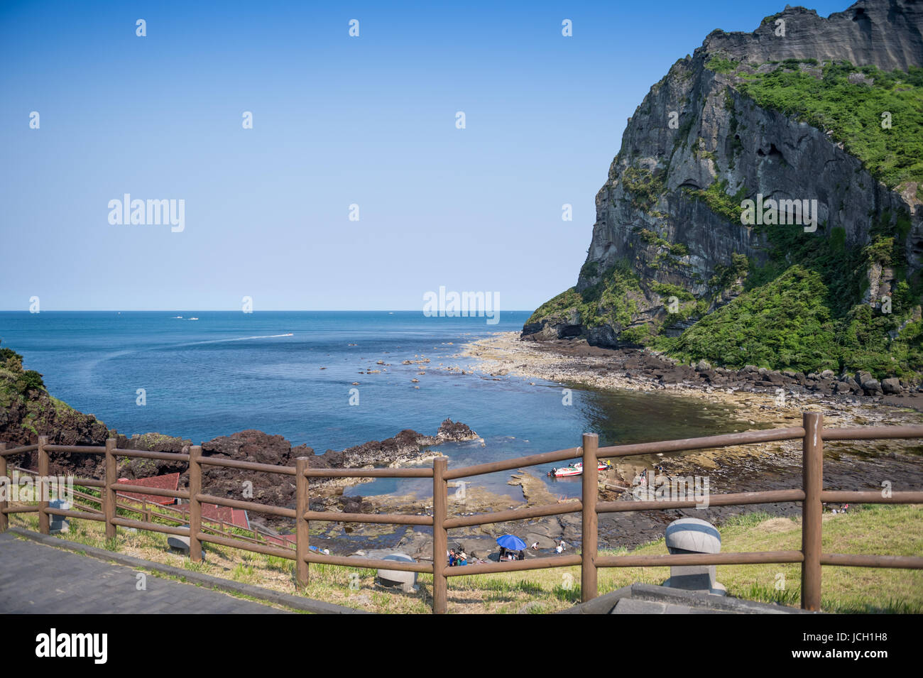 South Korea's Jeju Island beach scenery Stock Photo - Alamy