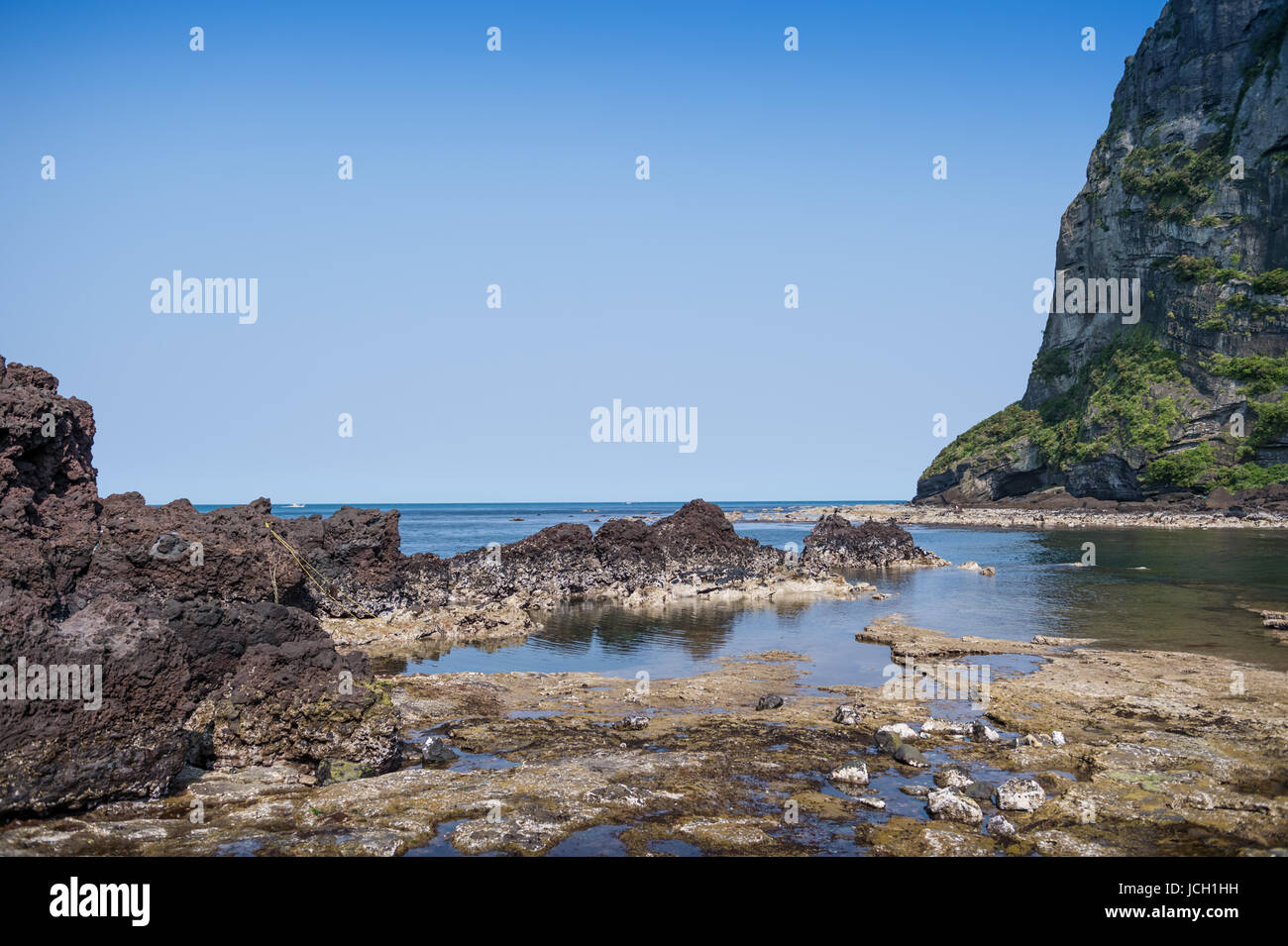 South Korea's Jeju Island beach scenery Stock Photo - Alamy