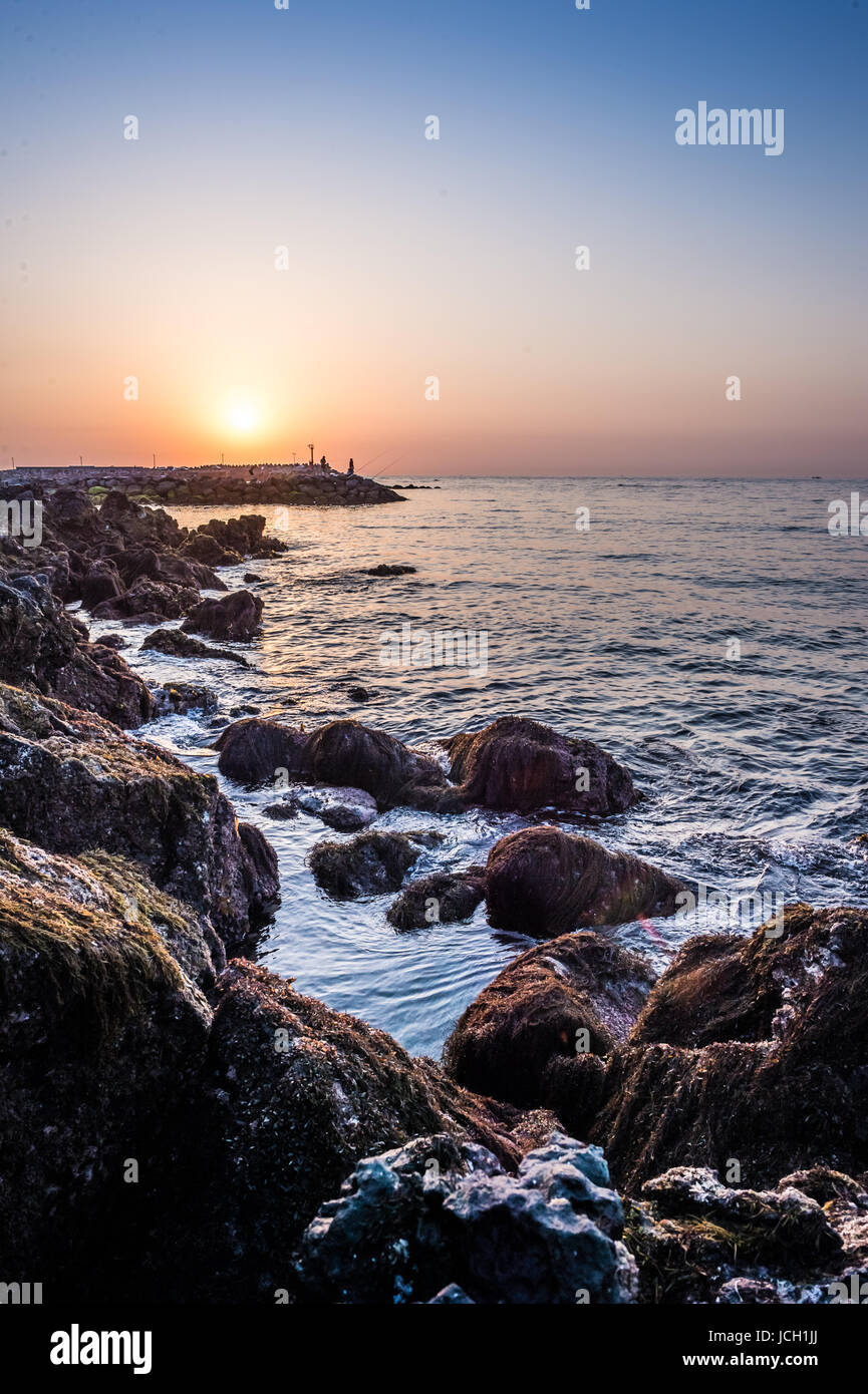 South Korea's Jeju Island beach scenery Stock Photo - Alamy