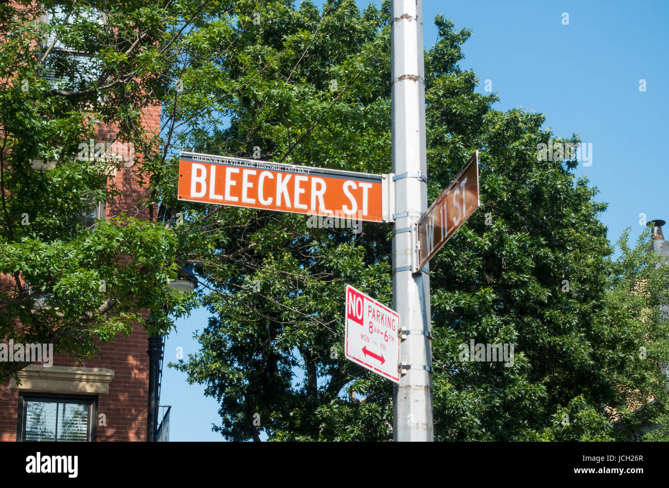 Bleecker street hi-res stock photography and images - Alamy
