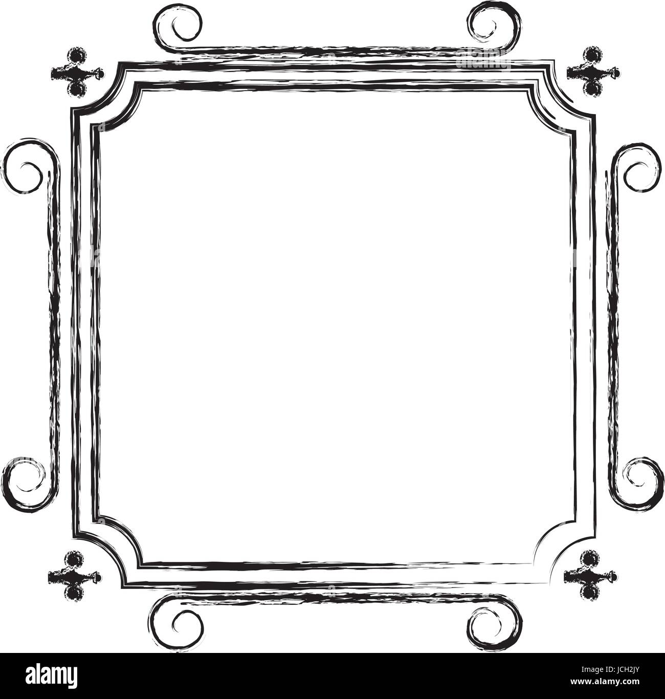 Elegant Victorian style frame Stock Vector Image & Art - Alamy