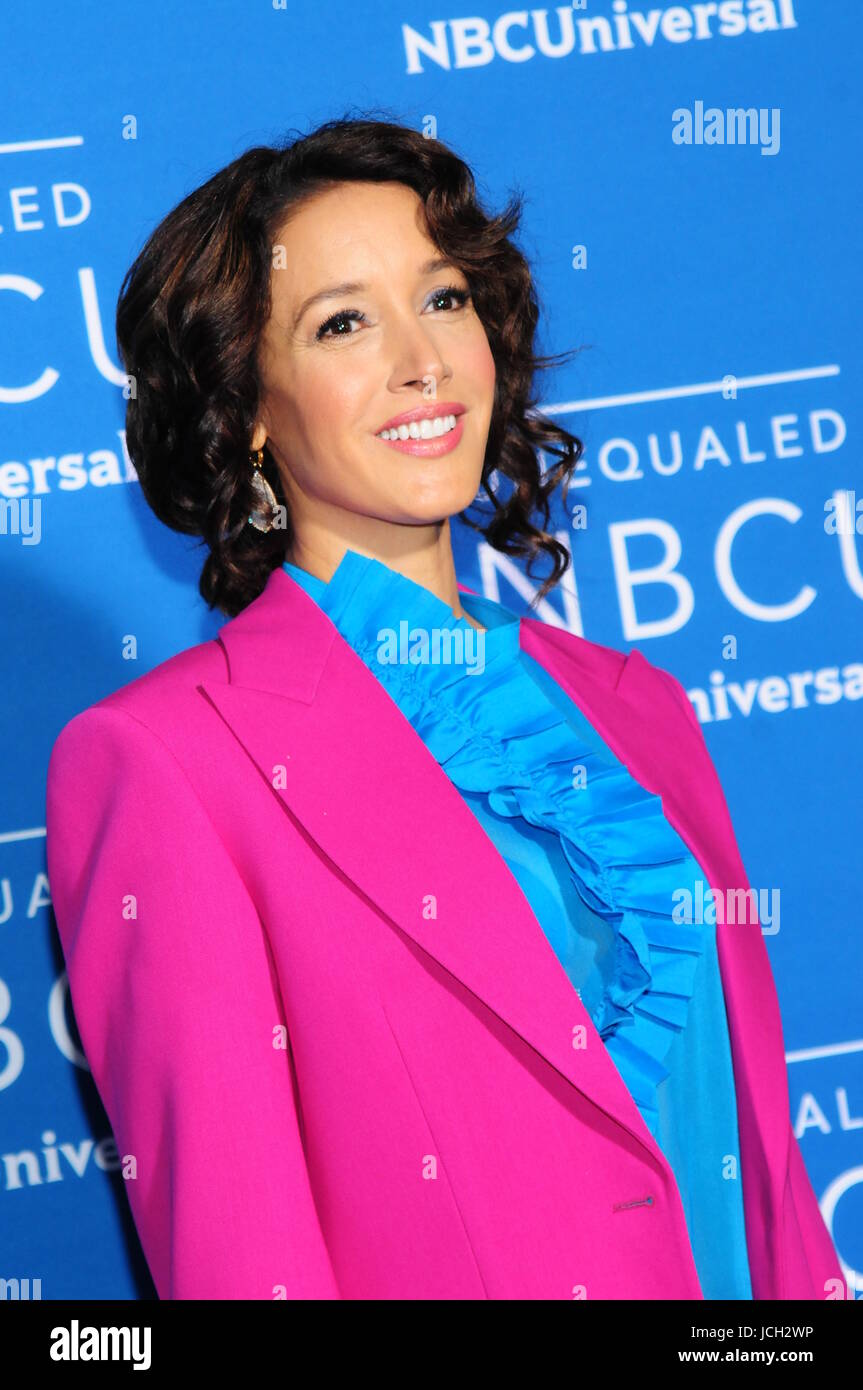 Jennifer Beal attending the 2017 NBCUniversal Upfront event at the ...