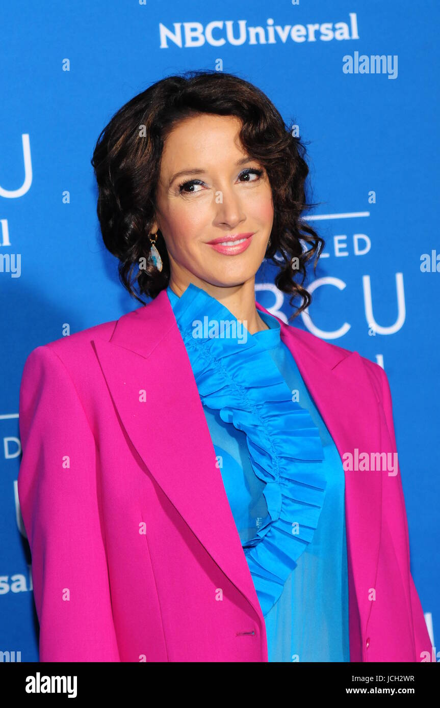 Jennifer Beal attending the 2017 NBCUniversal Upfront event at the ...