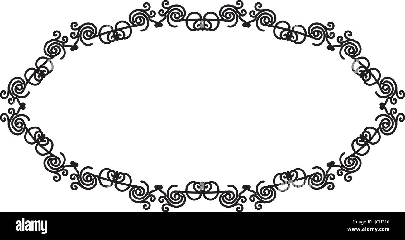 Elegant Victorian style frame Stock Vector Image & Art - Alamy