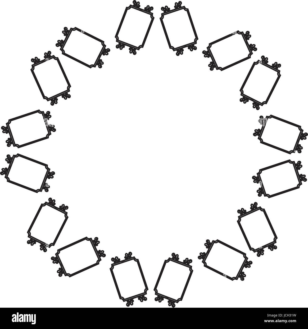 Elegant Victorian style frame Stock Vector Image & Art - Alamy