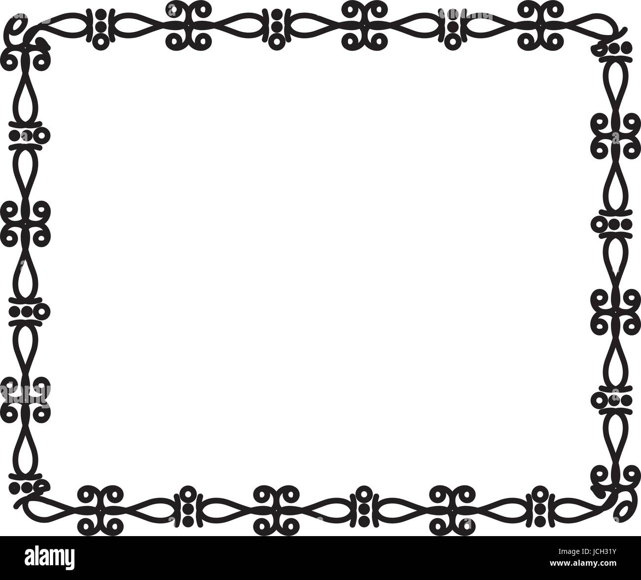 Elegant Victorian style frame Stock Vector Image & Art - Alamy