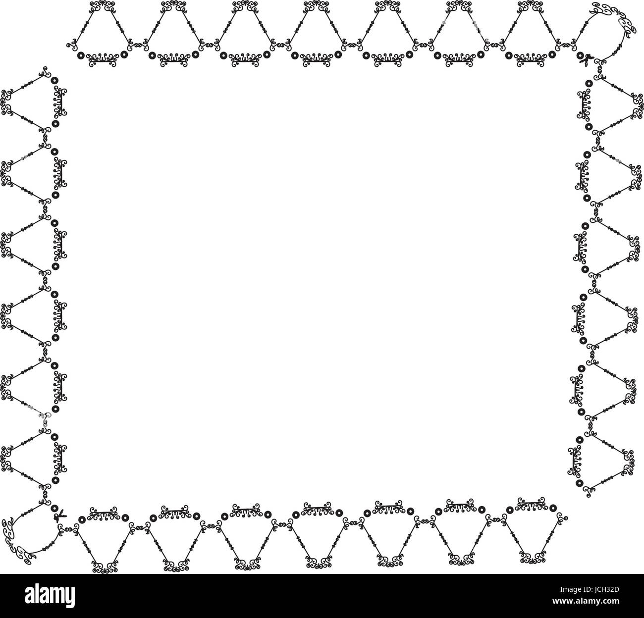 Elegant Victorian style frame Stock Vector Image & Art - Alamy