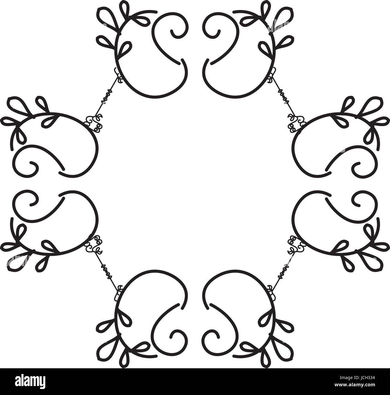 Elegant Victorian style frame Stock Vector Image & Art - Alamy