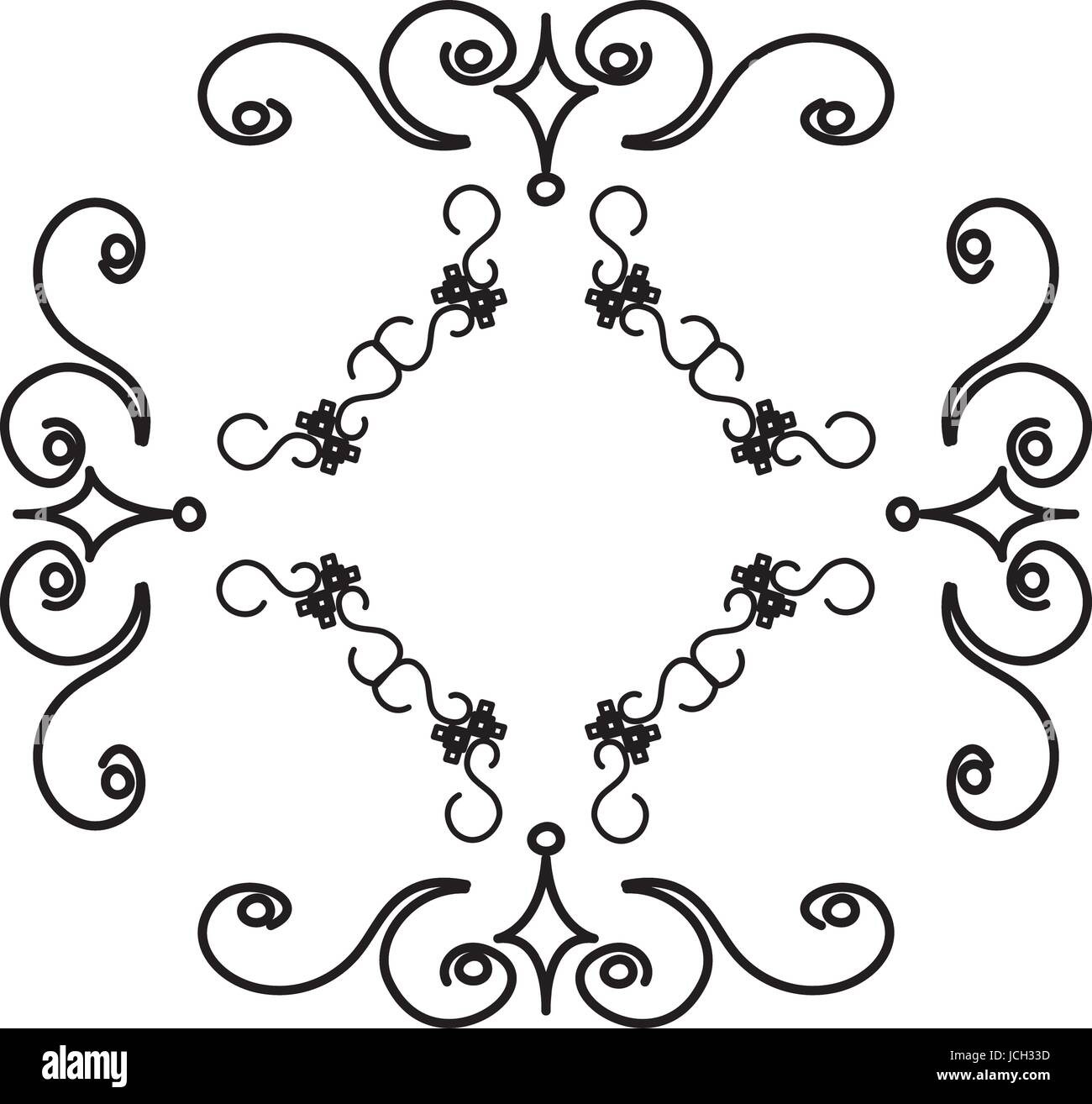 Elegant Victorian style frame Stock Vector Image & Art - Alamy
