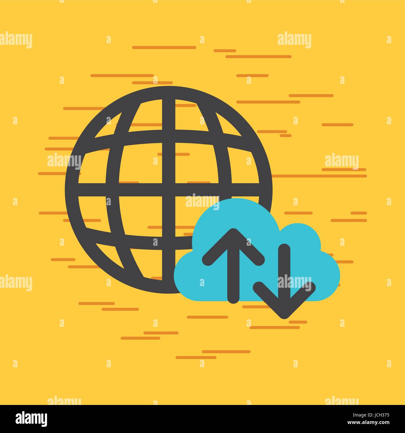 Download internet files Stock Vector Image & Art - Alamy