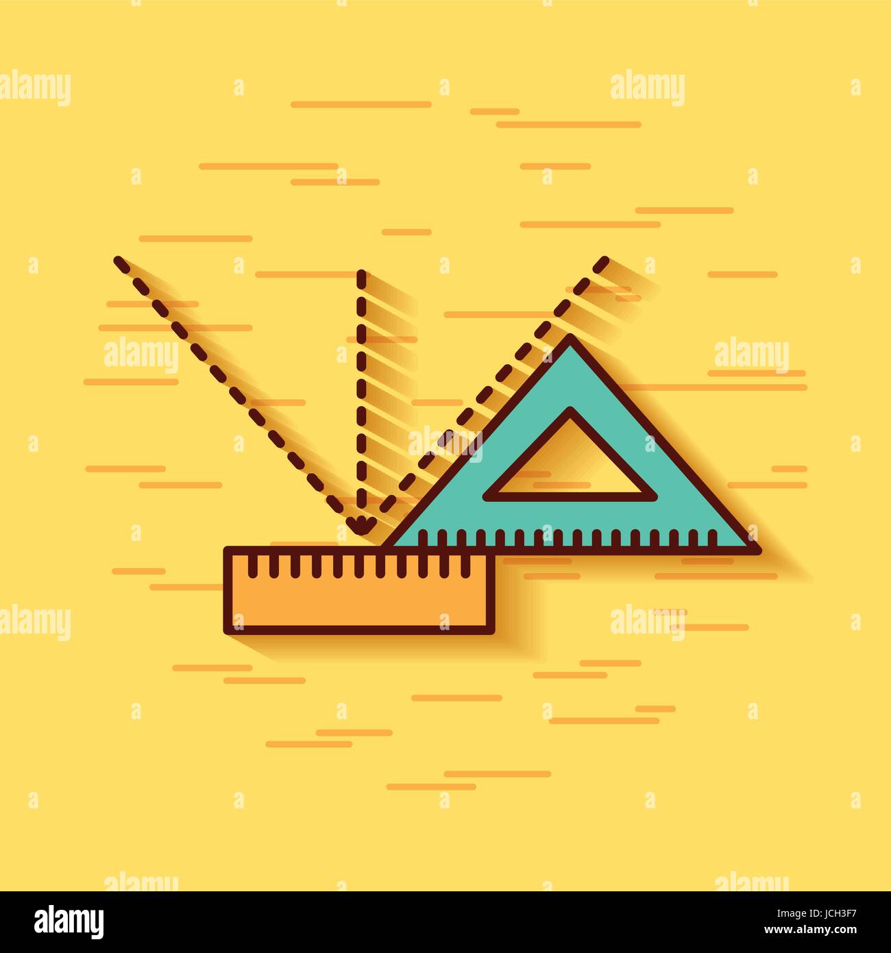 Geometry instruments Stock Vector Images - Alamy