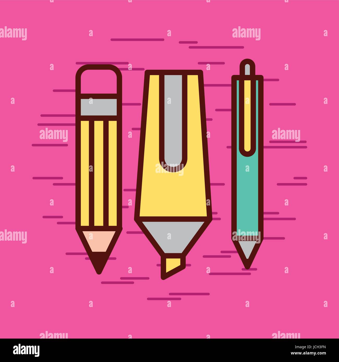 Children instruments draw Stock Vector Image & Art - Alamy