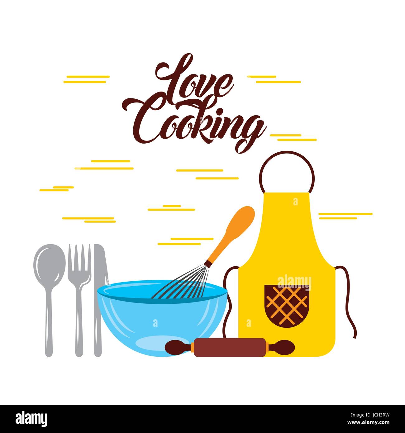 Cooking love together Cut Out Stock Images & Pictures - Alamy