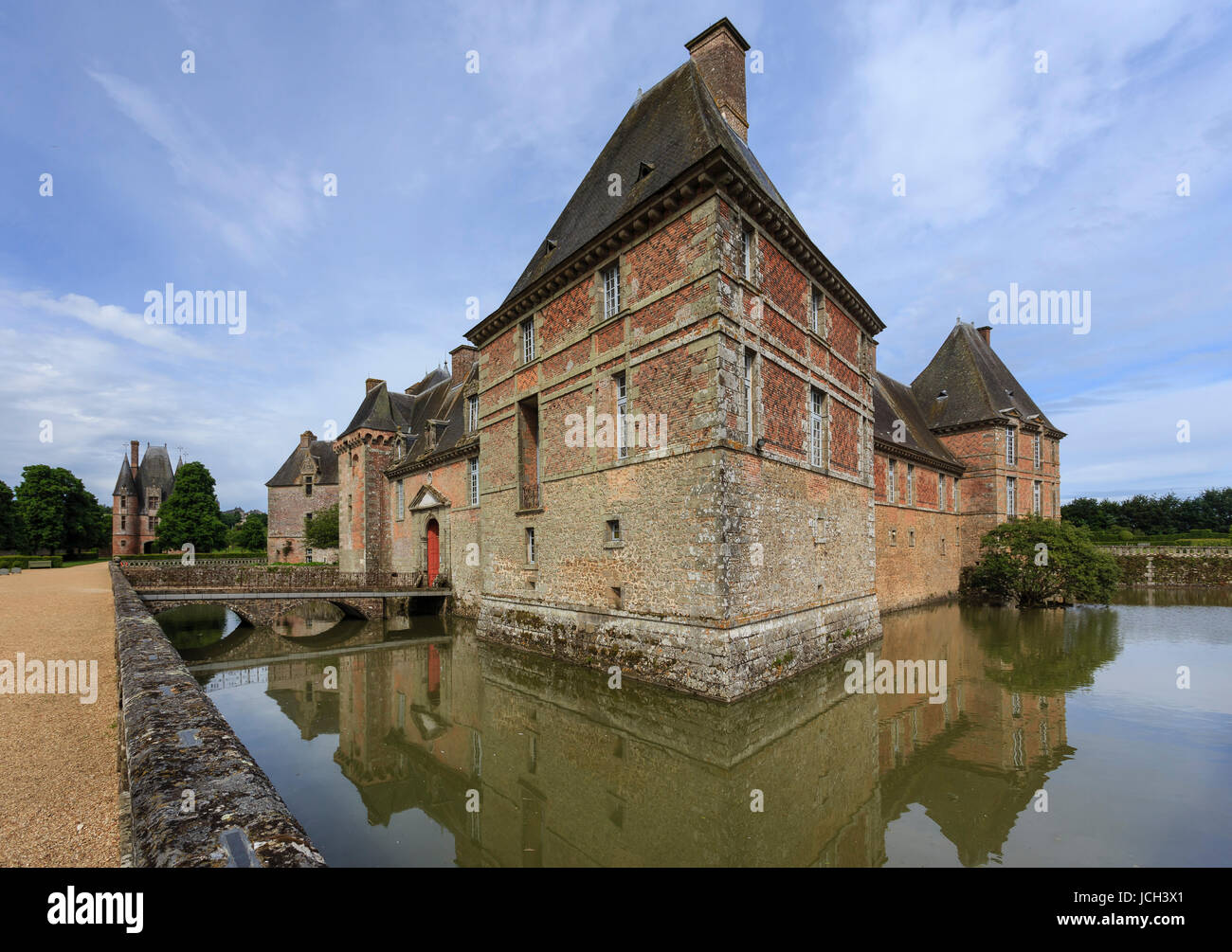 Carrouges castle hi-res stock photography and images - Alamy