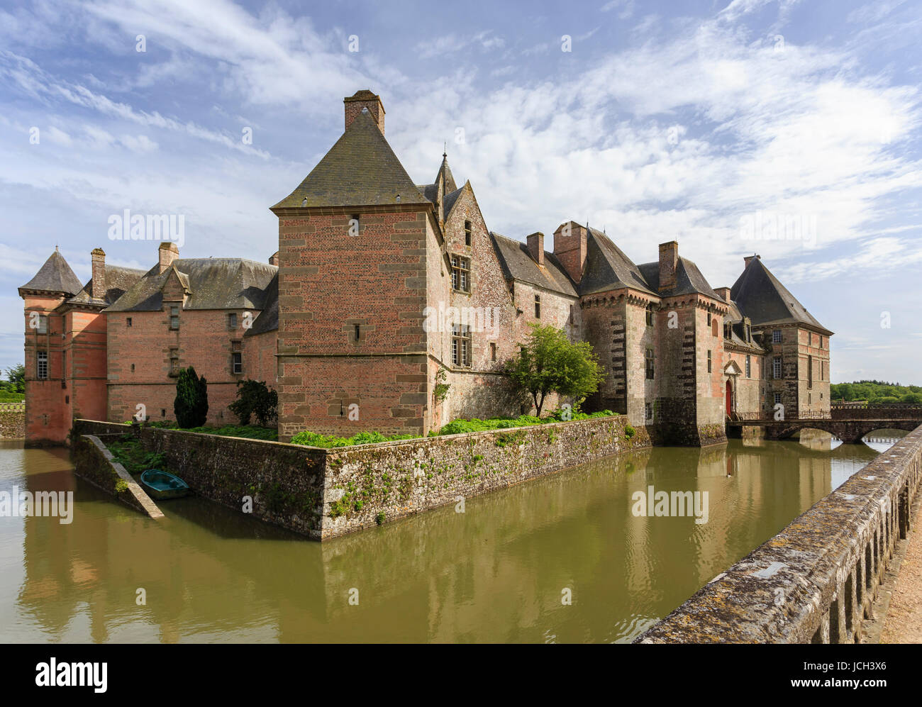 Carrouges castle hi-res stock photography and images - Alamy