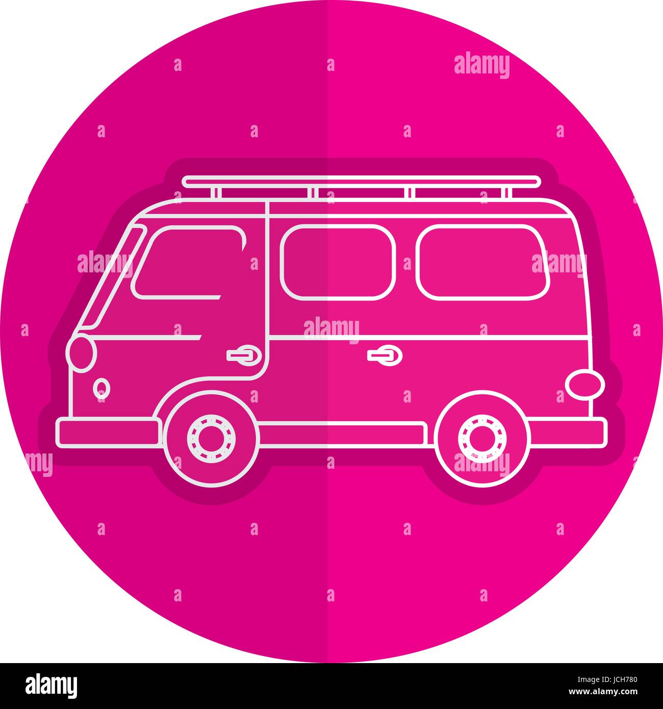 van turism isolated icon Stock Vector Image & Art - Alamy
