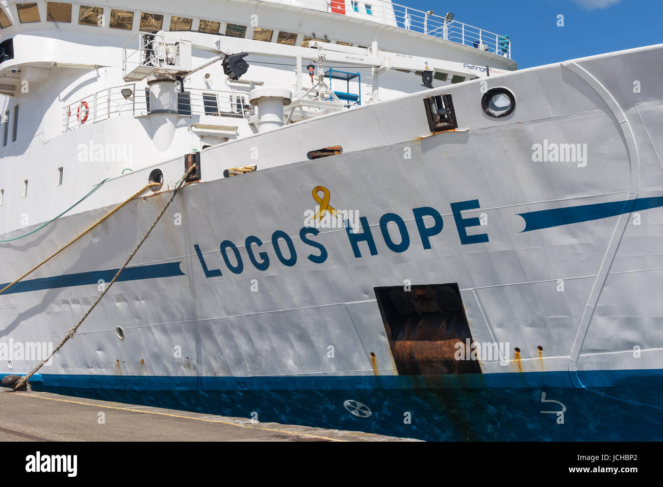 The logos hope hi-res stock photography and images - Alamy