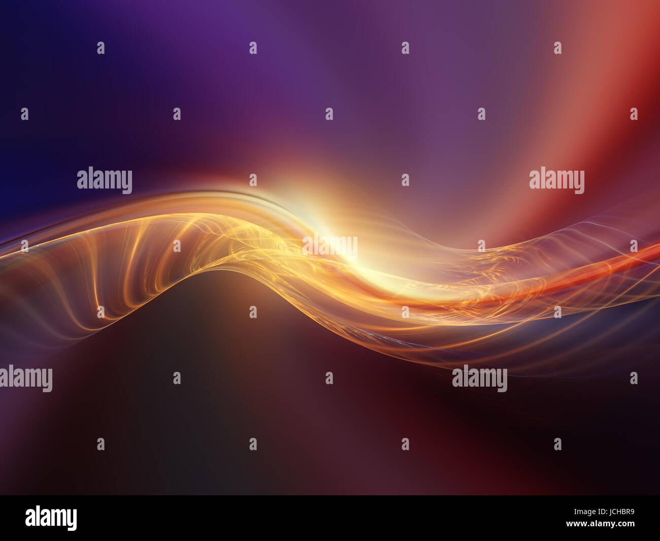 Fractal Wave series. Graphic composition of fractal sine waves and ...
