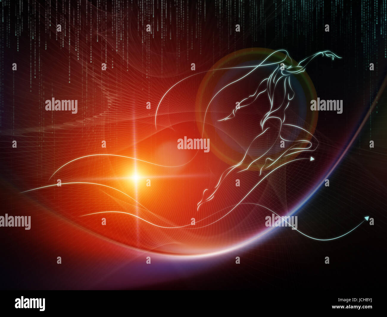 Geometry of Man series. Visually pleasing composition of Human line ...