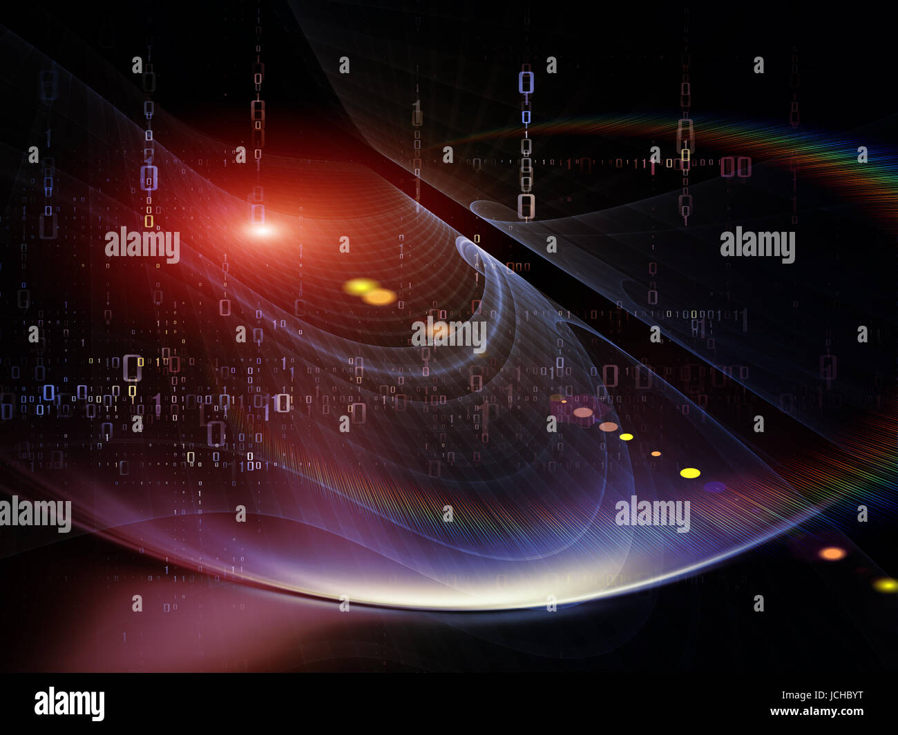 Space Geometry series. Artistic background made of Math, geometry and ...
