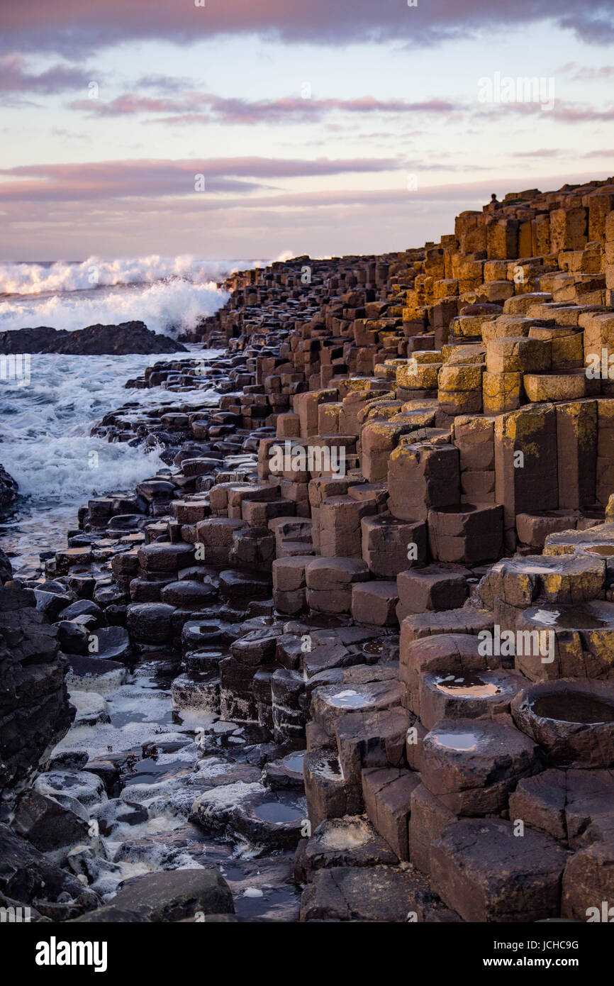 Giants causeway hexagon stones hi-res stock photography and images - Alamy