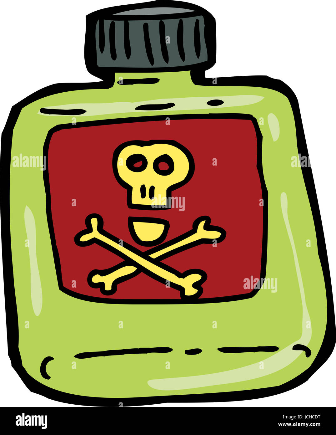 Cartoon poison hi-res stock photography and images - Alamy